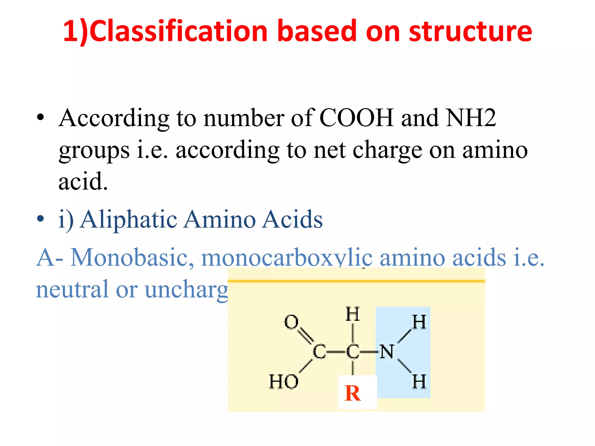Chemistry of amino acids&proteins | PPTX