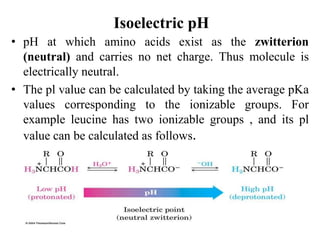 Chemistry of amino acids&proteins | PPTX