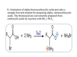 Chemistry of amino acids&proteins | PPTX