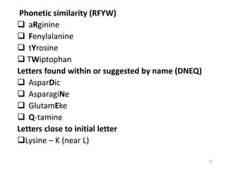 Chemistry of amino acids | PPTX