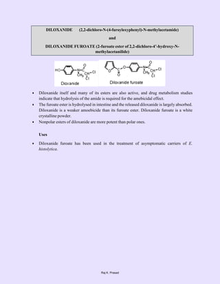 Chemistry of anti protozoal drugs.pdf
