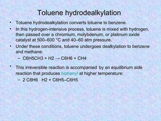 Chemistry of benzene | PPT