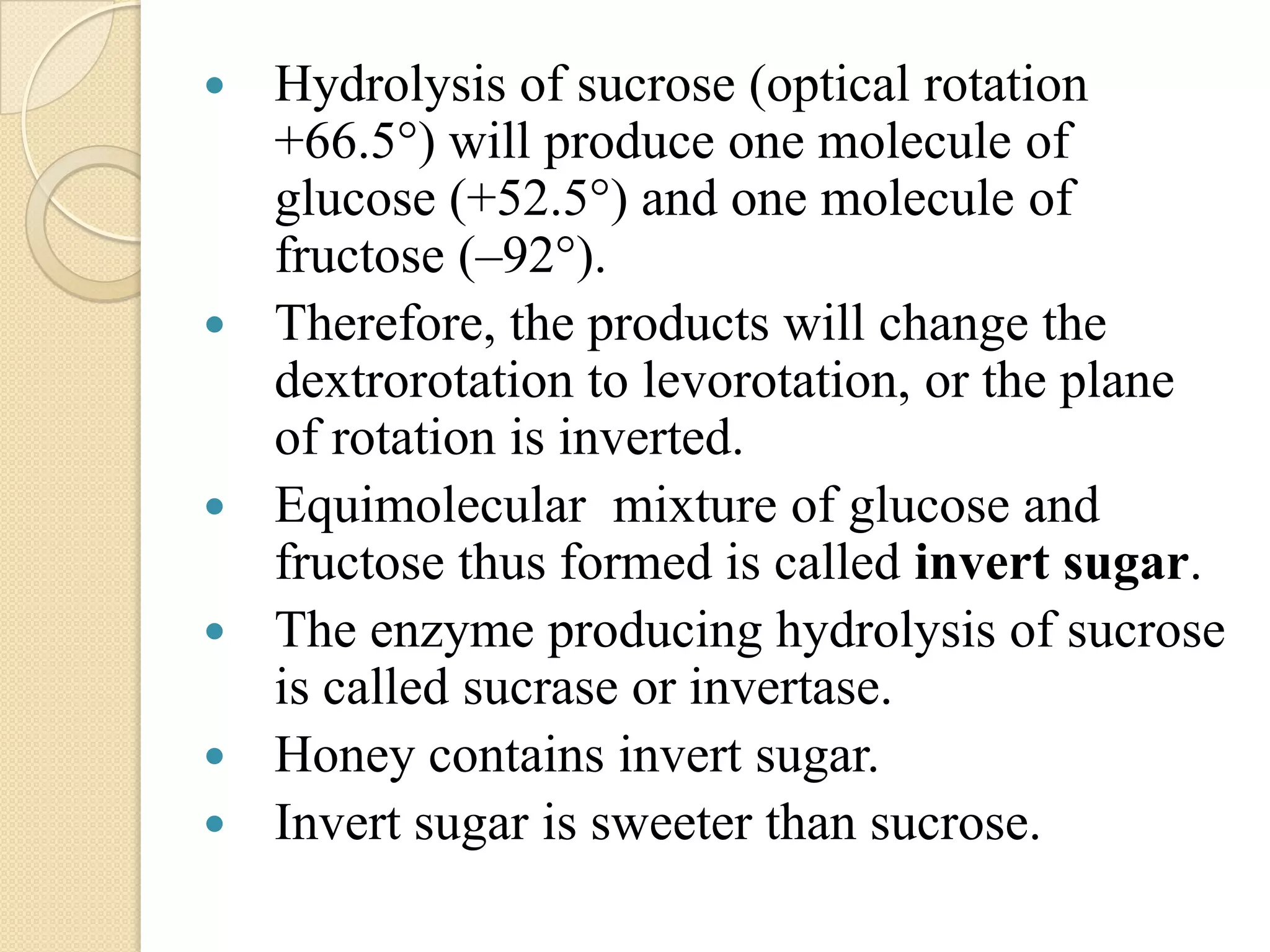 Chemistry of carbohydrate for M.B.B.S students | PDF