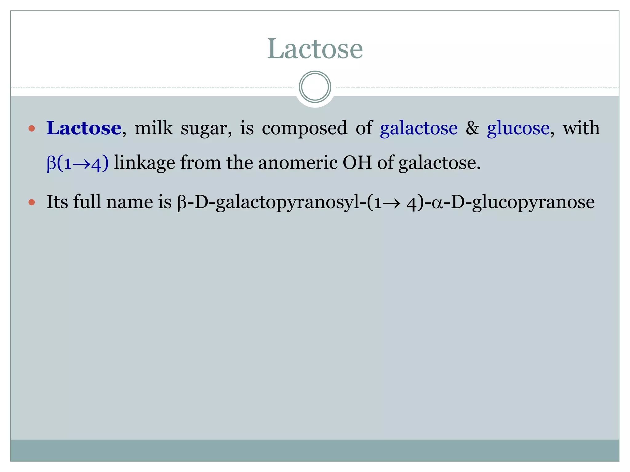 chemistry of carbohydrates | PPTX