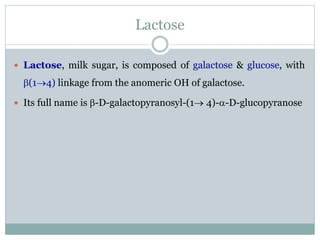 chemistry of carbohydrates | PPTX