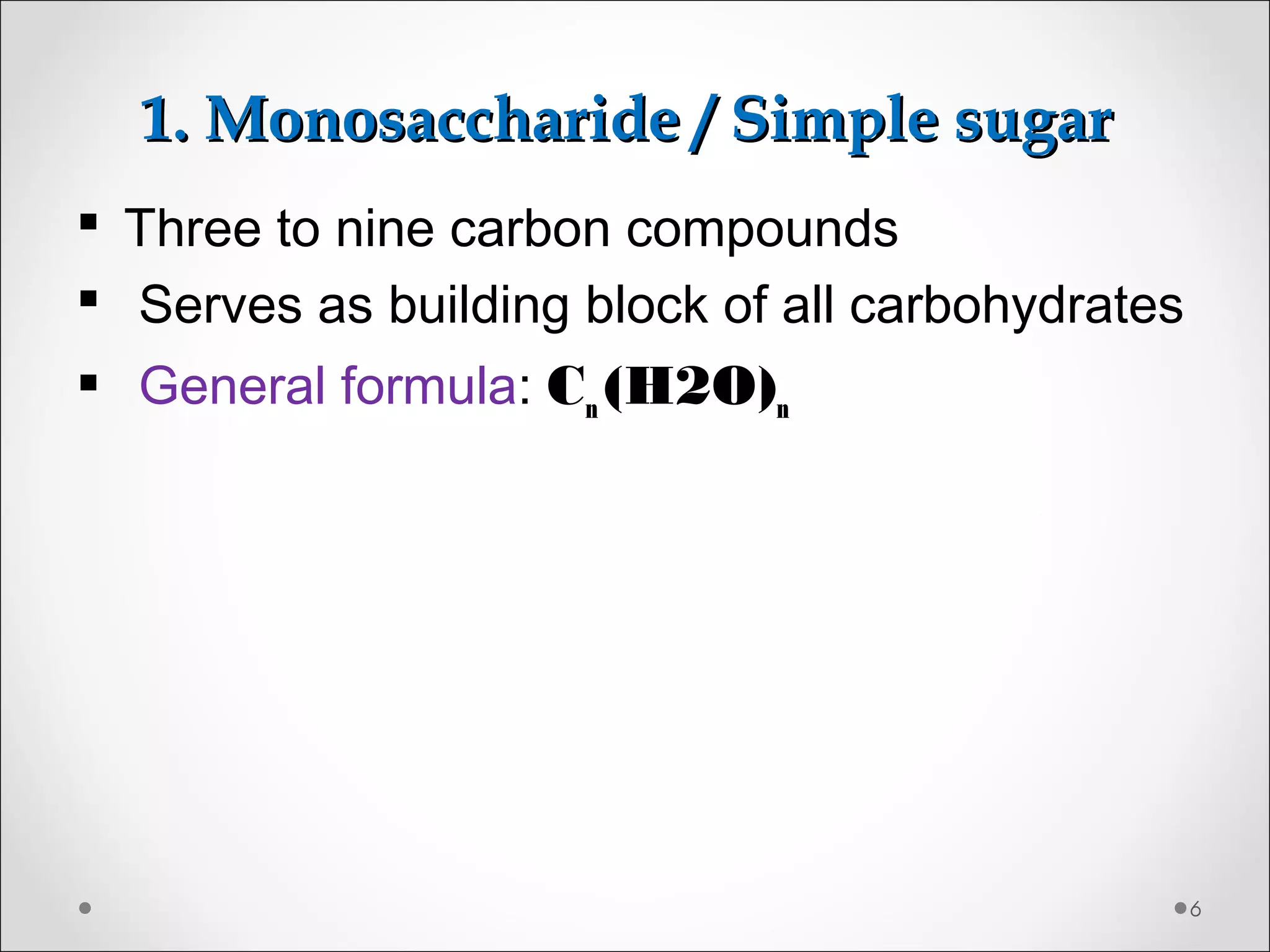 Chemistry of carbohydrates | PPT