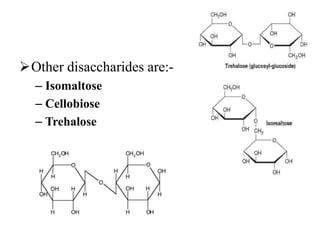 Chemistry of carbohydrates | PPTX