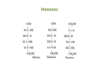 Chemistry of carbohydrates | PPTX