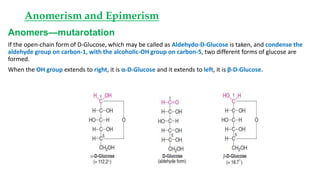 Chemistry of carbohydrates | PPTX