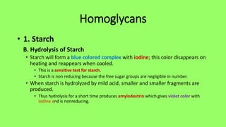 Chemistry of Carbohydrates Included in the presentation are the ...
