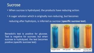 Chemistry of carbohydrates disaccharides | PPT