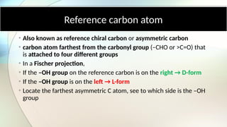 Chemistry of Carbohydrates- Part I Definition, classification and ...