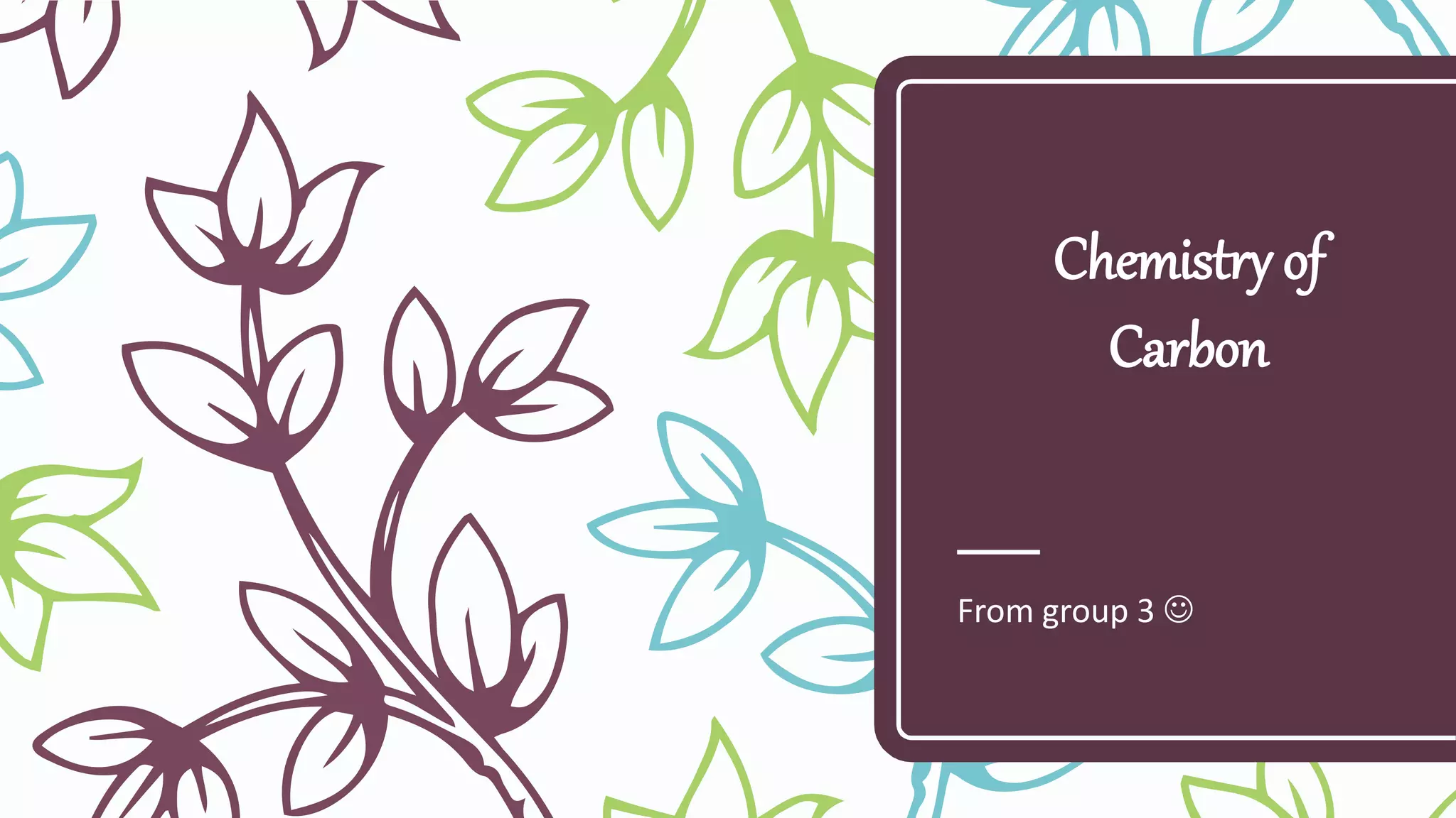 Chemistry of carbon | PPT