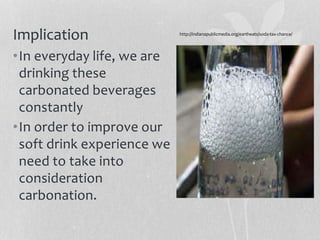Chemistry of carbonation | PPTX