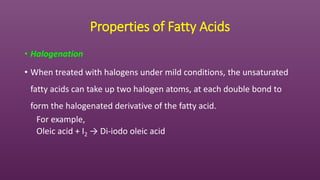 Chemistry of chemistry of lipids | PPTX