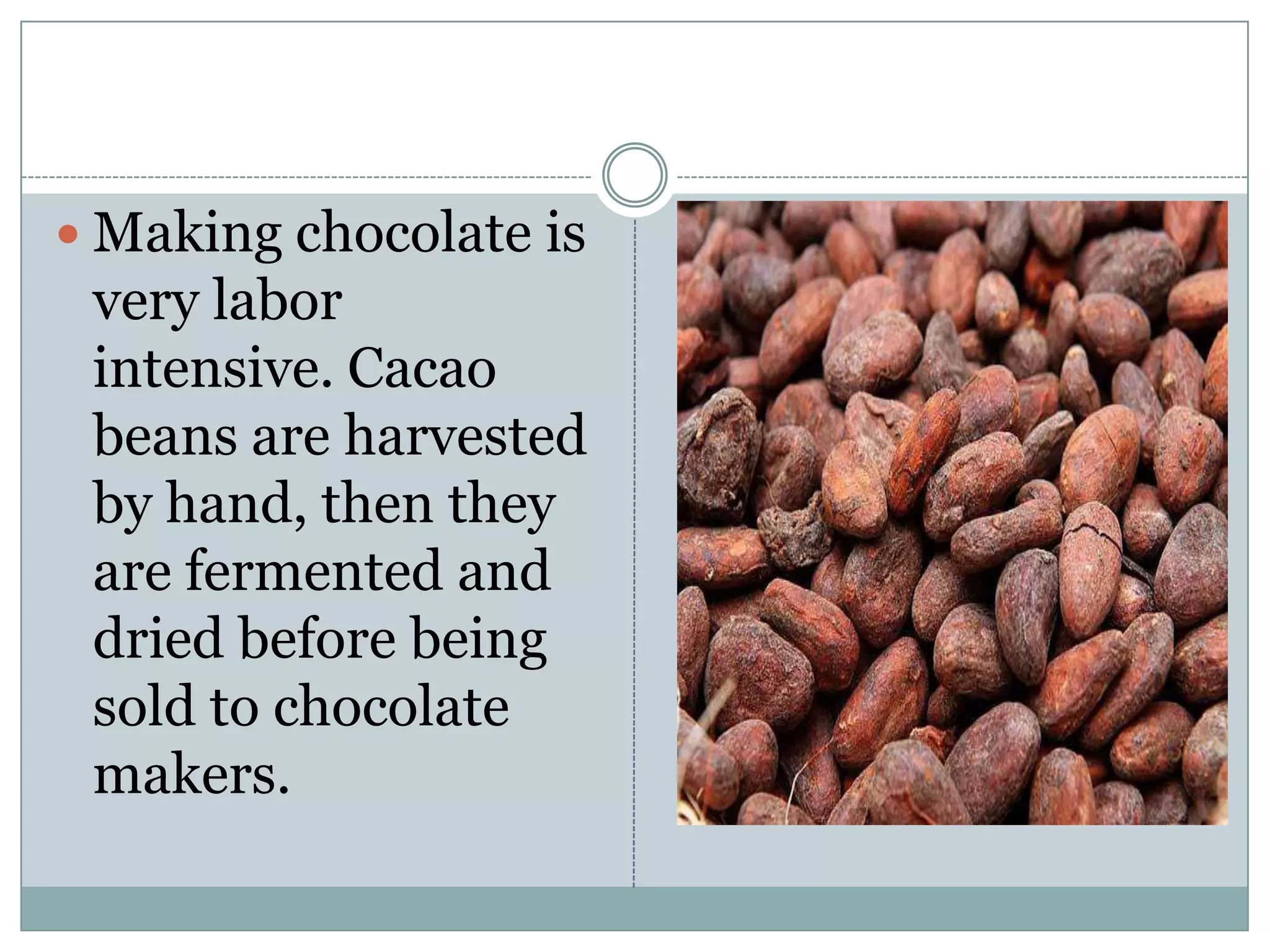 Chemistry of chocolate | PPTX