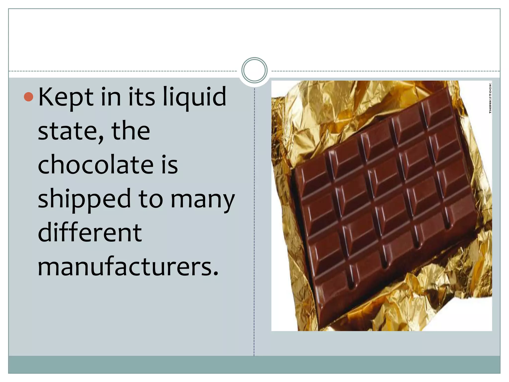 Chemistry of chocolate | PPTX
