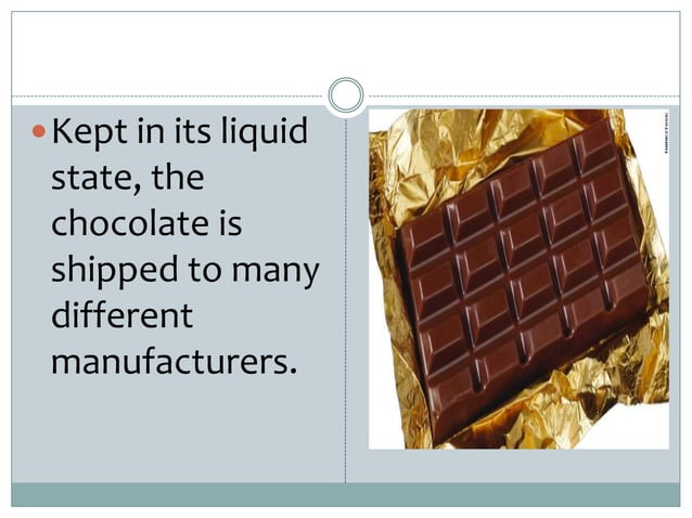 Chemistry of chocolate | PPT
