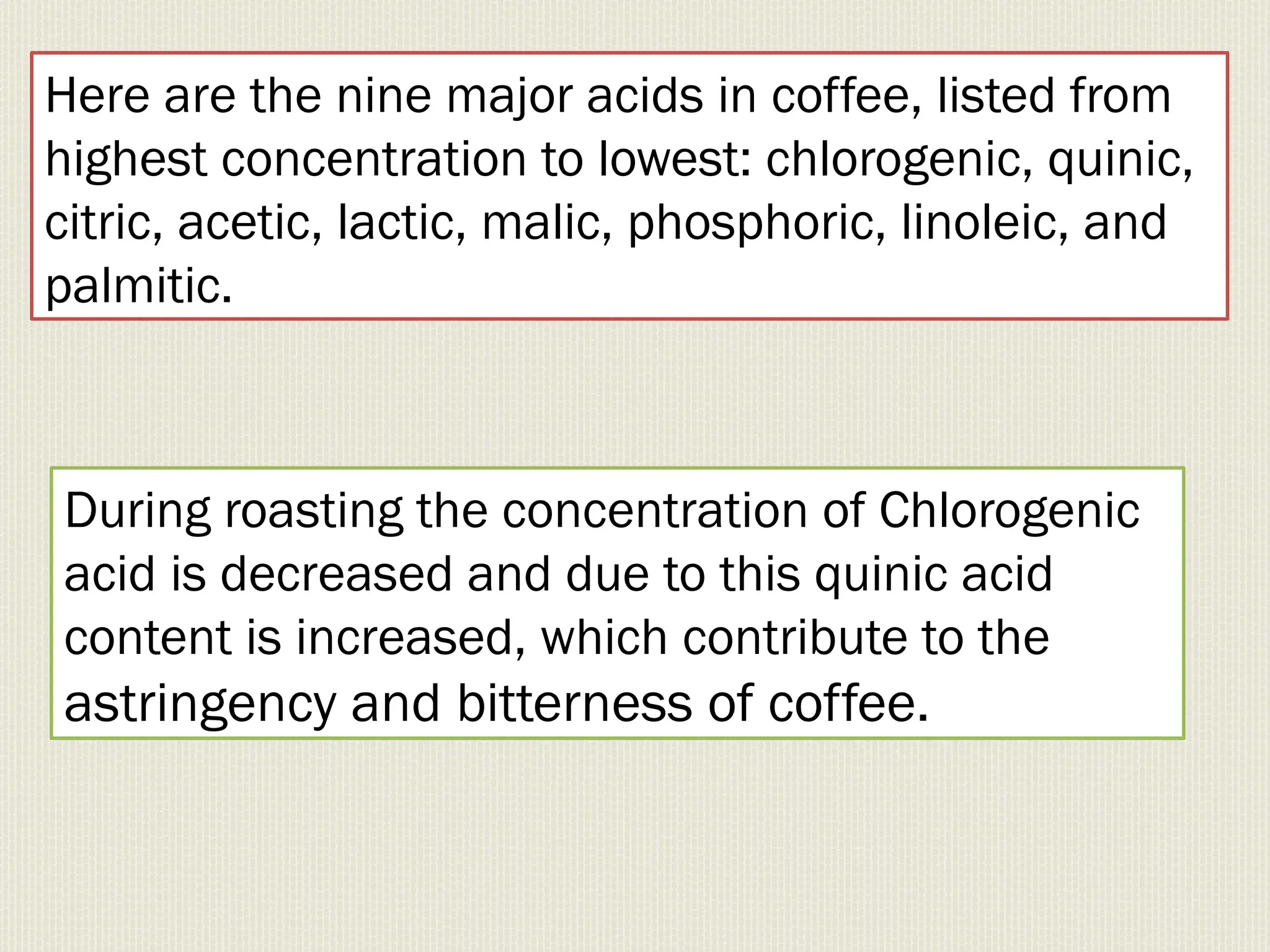 The Chemistry of Coffee , Chemistry behind the cup of a coffee | PPTX
