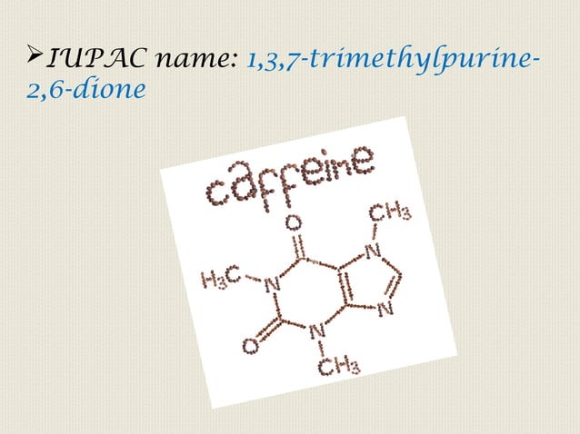 The Chemistry of Coffee , Chemistry behind the cup of a coffee | PPTX