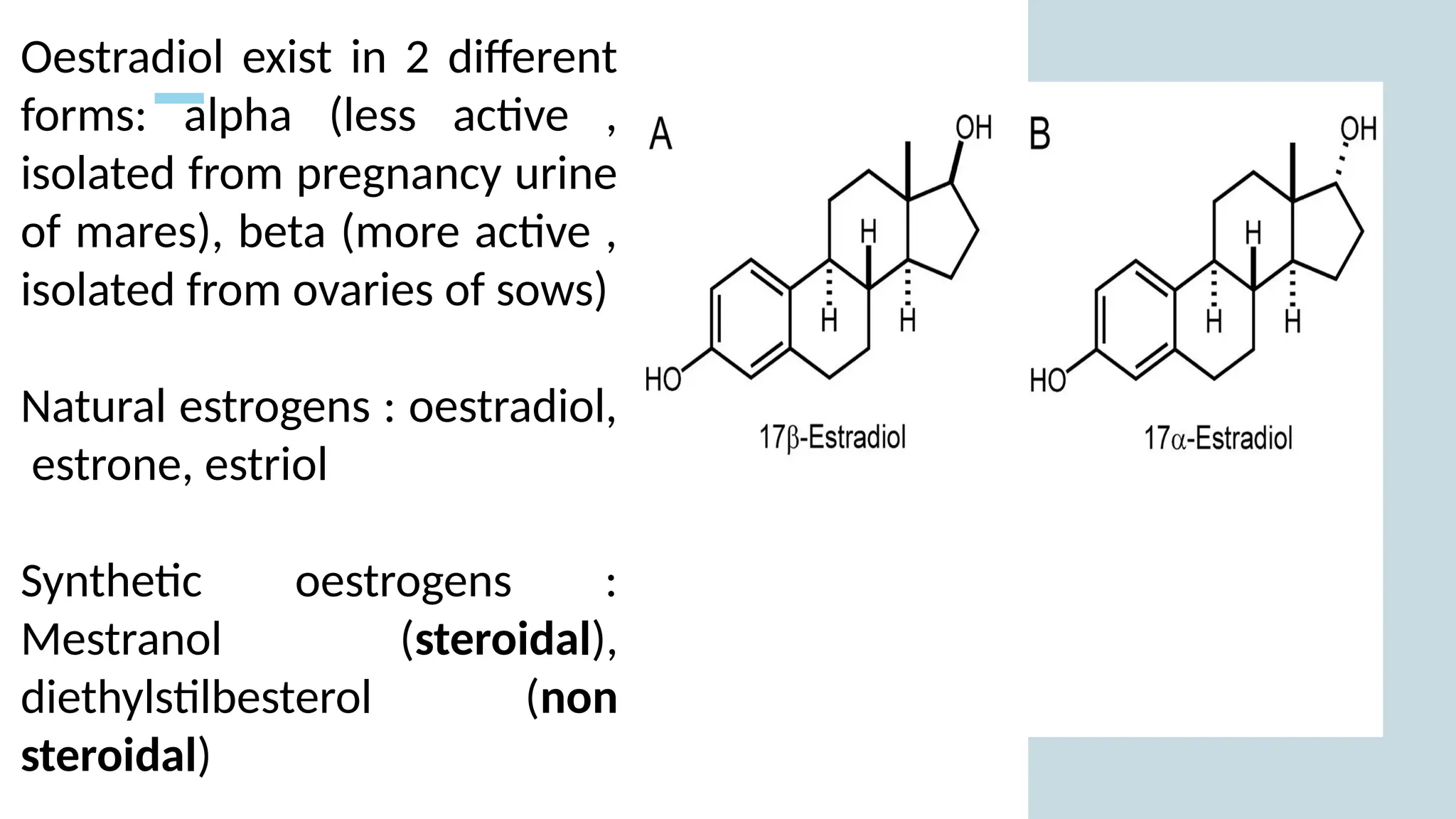 Chemistry of contraceptive agent male and female sex hormone.pptx