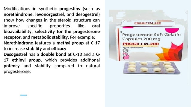 Chemistry of contraceptive agent male and female sex hormone.pptx