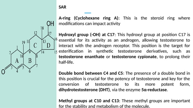 Chemistry of contraceptive agent male and female sex hormone.pptx