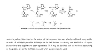 Chemistry of delignification | PPTX