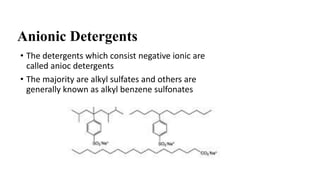 Chemistry of detergent taskeen rubab | PPT