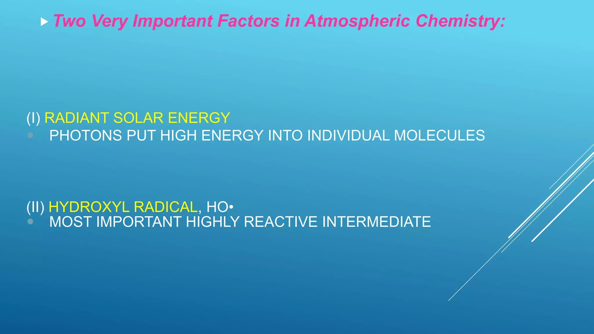 Chemistry of earths atmosphere | PPTX