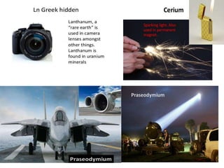 Chemistry of f block elements | PPTX