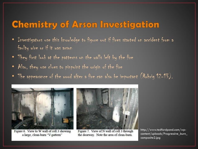 Chemistry of Fire and Arson Investigation | PPTX