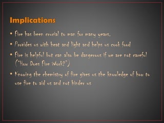 Chemistry of Fire and Arson Investigation | PPTX
