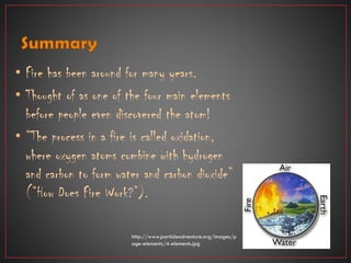 Chemistry of fire and arson investigation | PPTX
