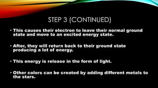 Chemistry of fireworks | PPTX