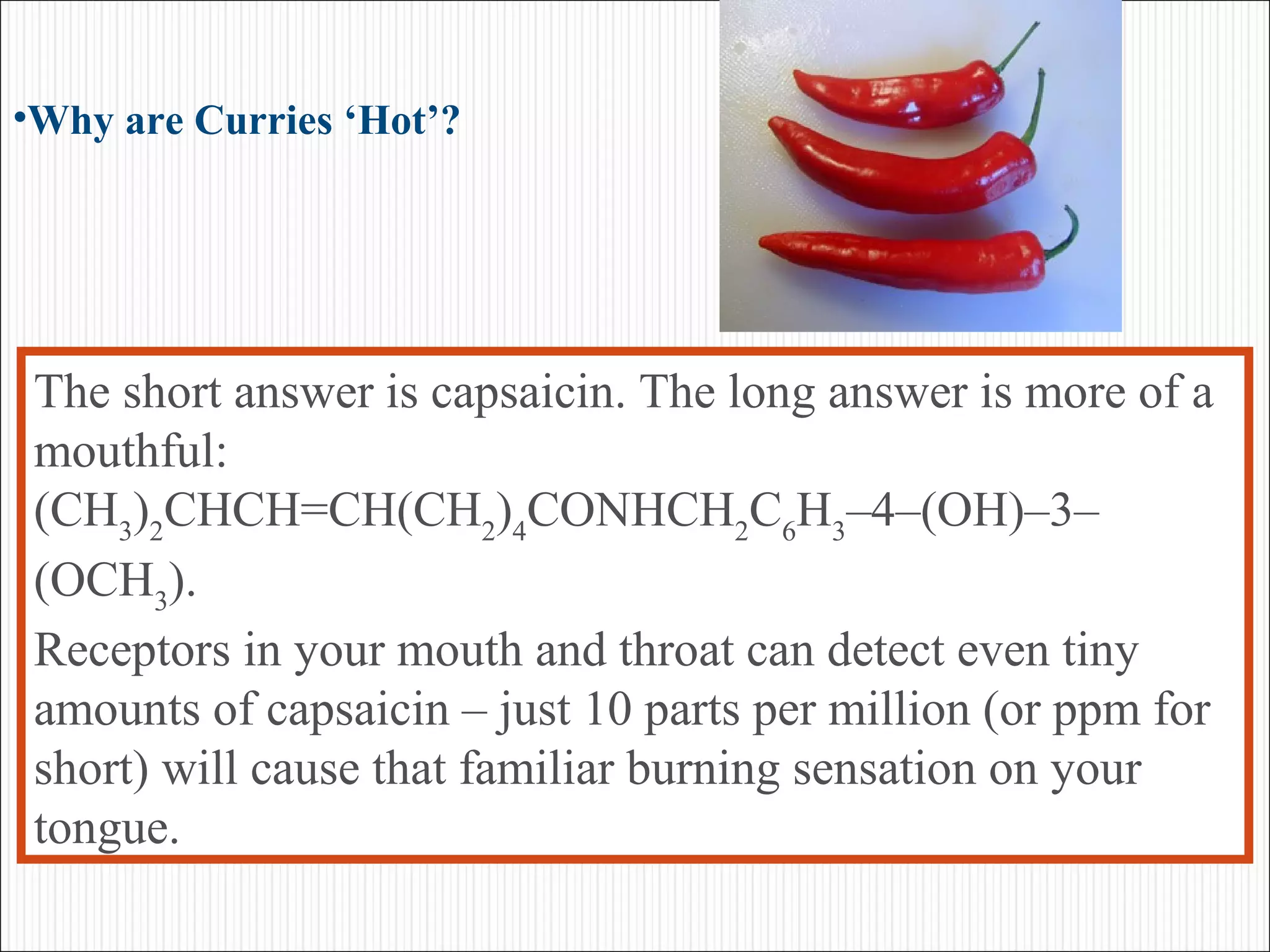 Chemistry of food phenomena | PPT
