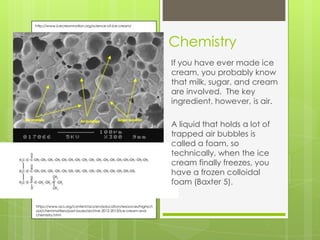 Chemistry of Ice Cream | PPT