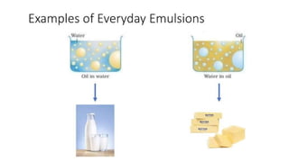 Chemistry of ice cream | PPTX