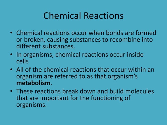 Chemistry of life | PPTX