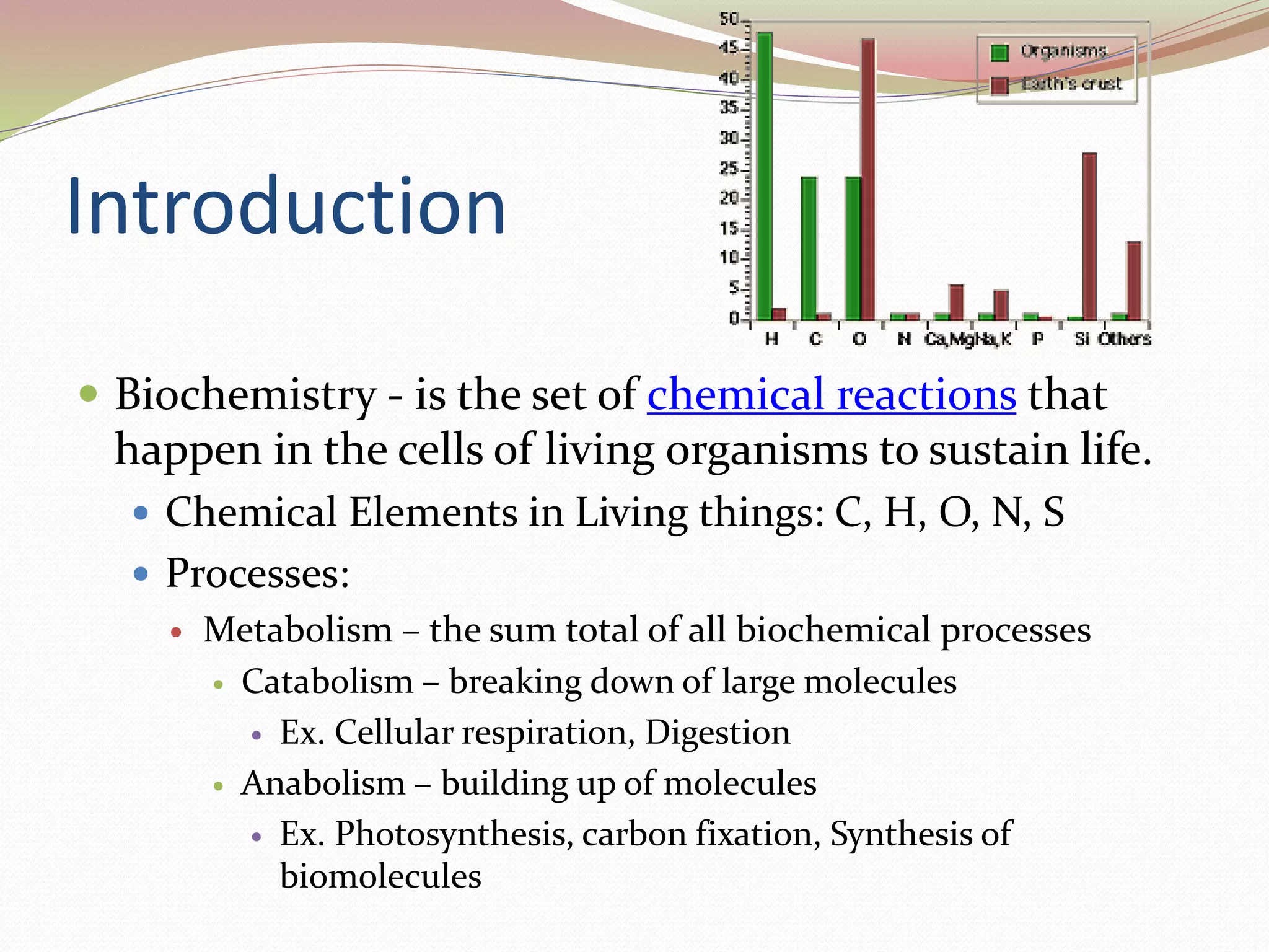 Chemistry of life | PPT
