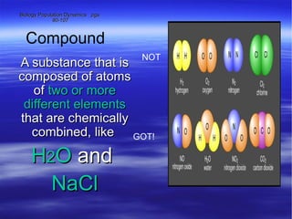 Chemistry of life powerpoint | PPT