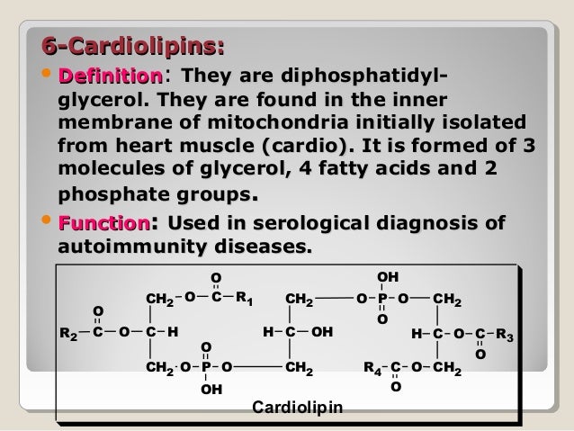 Chemistry of lipids