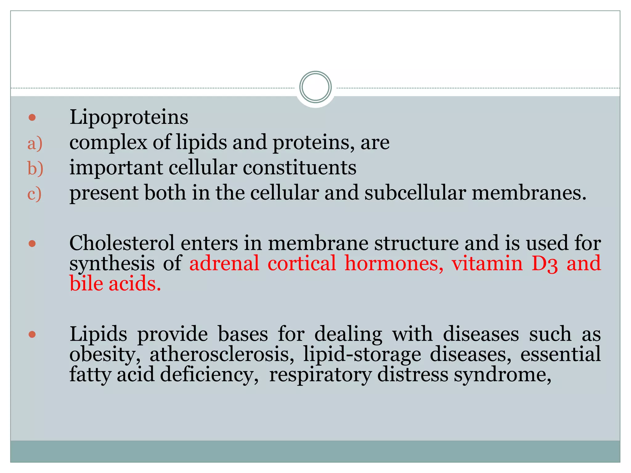 Chemistry of lipids | PPTX
