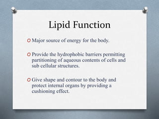 CHEMISTRY OF LIPIDS-2021.pptx