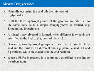 Chemistry of lipids for nursing students.ppt