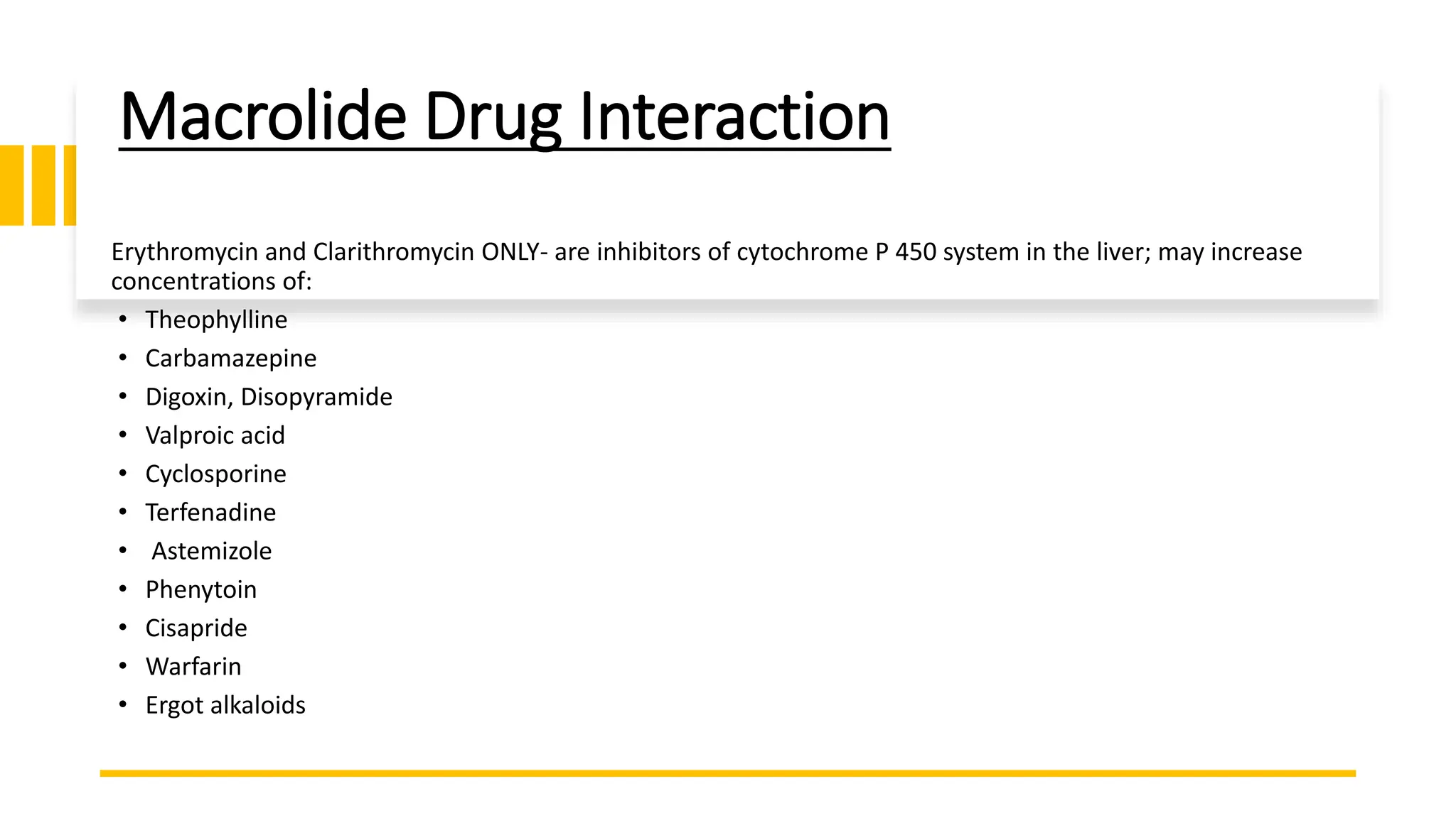 Chemistry of macrolide antibiotics M Pharm Pharmaceutical Chemistry .pptx