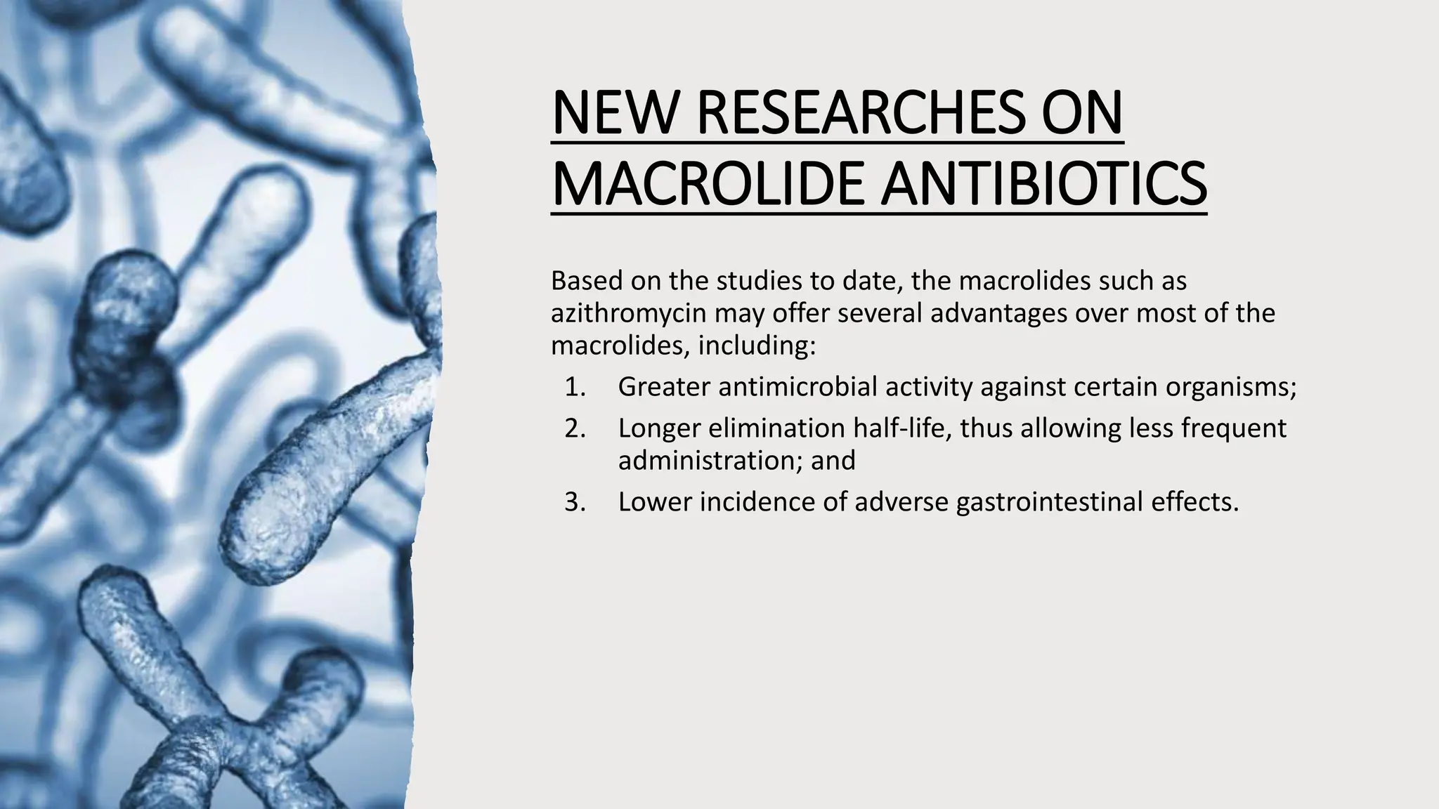 Chemistry of macrolide antibiotics M Pharm Pharmaceutical Chemistry .pptx