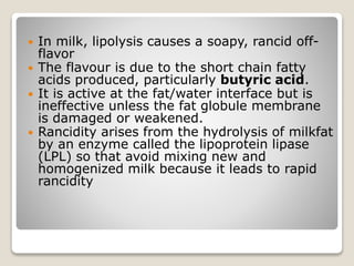 Chemistry of milk enzymes | PPTX