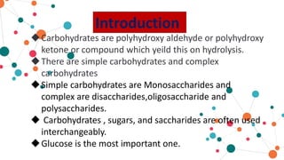 Chemistry of Monosachharide Derivatives - Dani George | PPT