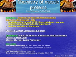 Chemistry of muscle meat.pdf